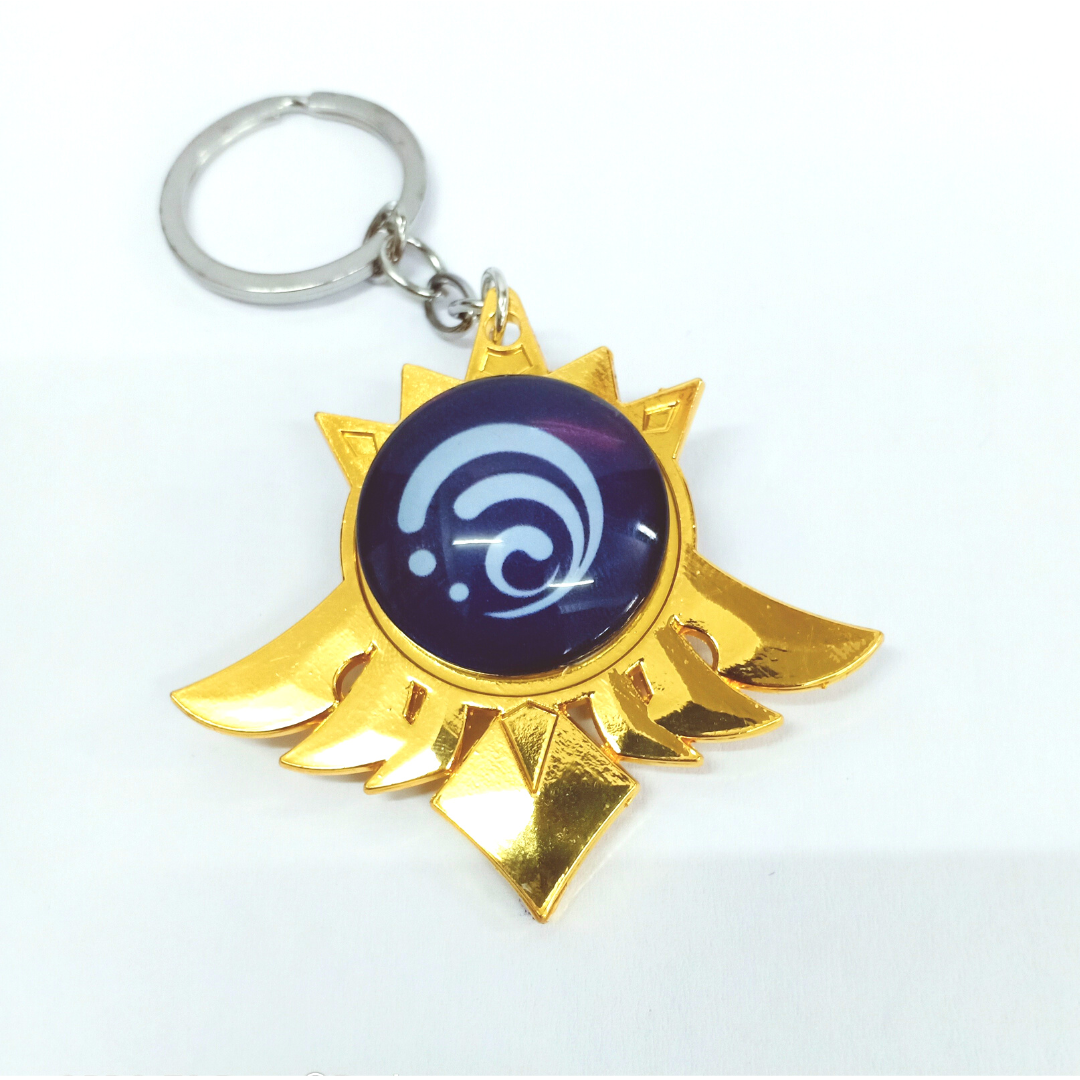 Genshin Hydro Keychain